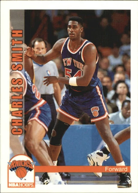 1992-93 HOOPS NEW York Knicks Basketball Card #438 Charles Smith EUR 1 ...