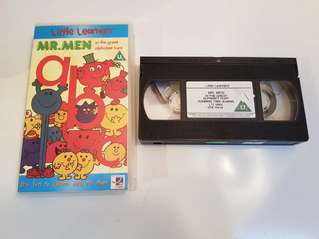 LITTLE LEARNERS MR Men In The Great Alphabet Hunt VHS Video £3.50 ...