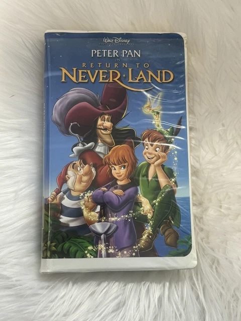 PETER PAN RETURN to Never Land VHS 2002 Disney Clamshell £3.20 ...