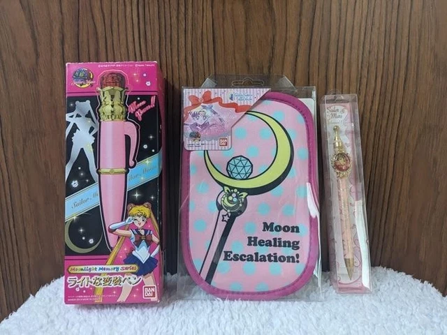 SAILOR MOON LIGHT Disguise Pen Multi-Pouch meccanico set di 3 tipi EUR ...