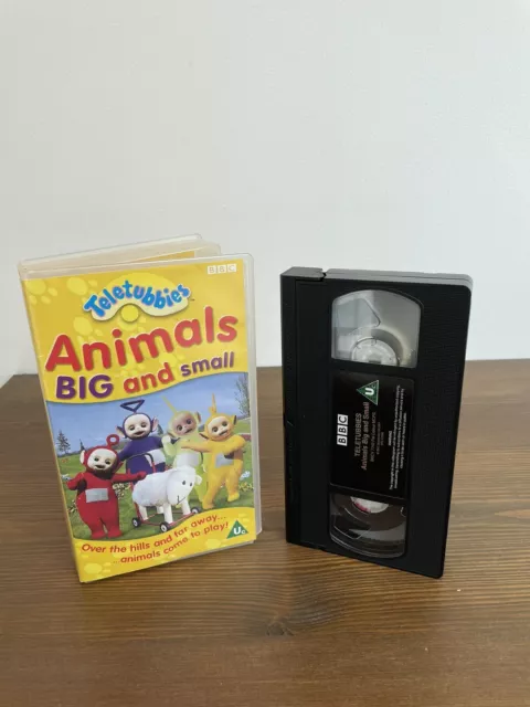 TELETUBBIES ANIMALS BIG and Small VHS VIDEO TAPE RARE CHILDRENS $44.03 ... TELETUBBIES ANIMALS BIG and Small VHS VIDEO TAPE RARE CHILDRENS $44.03 ...