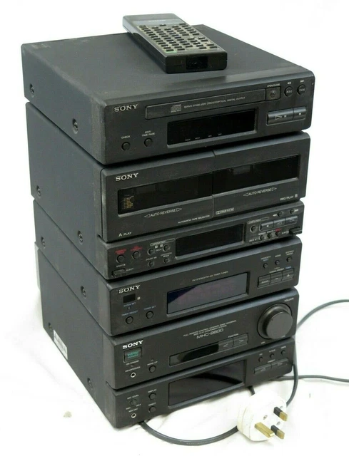 SONY MHC-2600 MINI HiFi Component system AMP CD Cassette player Radio ...