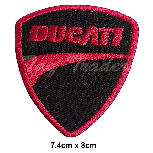 DUCATI EMBROIDERED MOTORBIKE Biker Logo Motor Racing Patch Iron on Sew on Badge £2.29 - PicClick UK
