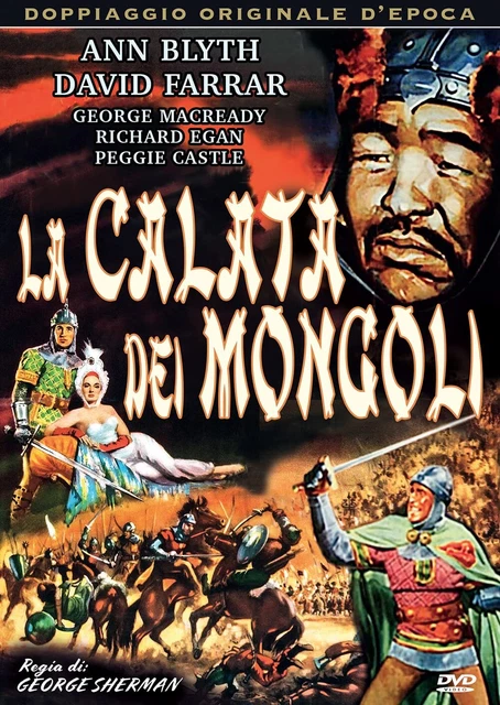 LA CALATA DEI Mongoli (DVD) Ann Blyth David Farrar George Macready EUR ...