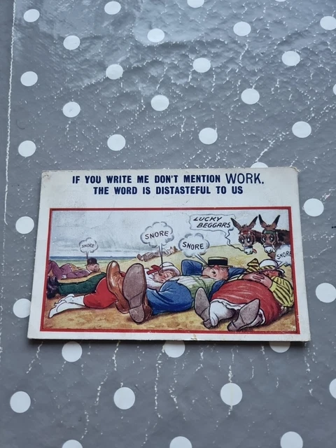 VINTAGE SAUCY SEASIDE Comic Postcard BAMFORTH No 1890 Posted 1925 £0.99 ...