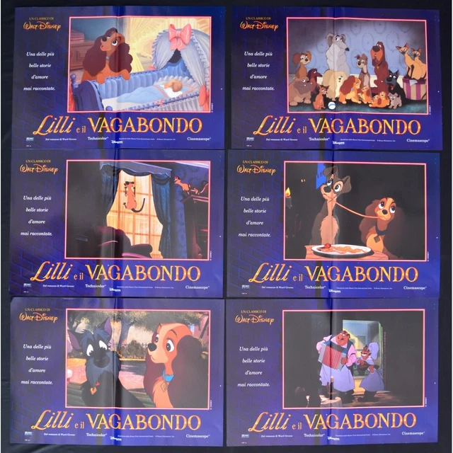 PHOTO BUSTS LILLI and the Tramp Walt Disney Lady Spaghetti F248 £60.97 ...