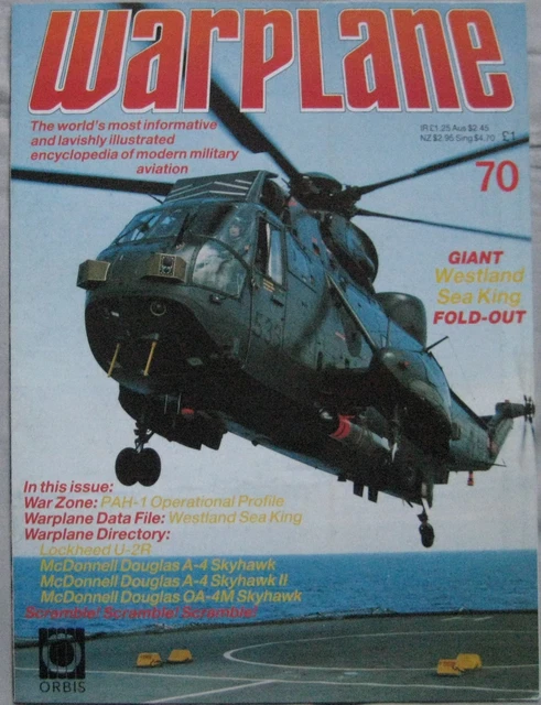 WARPLANE ORBIS MAGAZINE Issue 70 Westland Sea King cutaway drawing ...