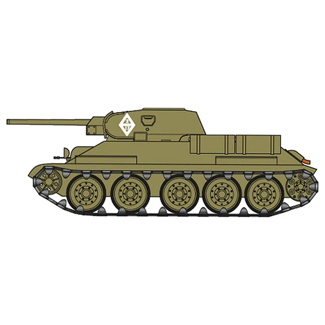 AIRFIX VINTAGE CLASSICS Russische T34 Panzer Modellbausatz A01316V 1:76 ...