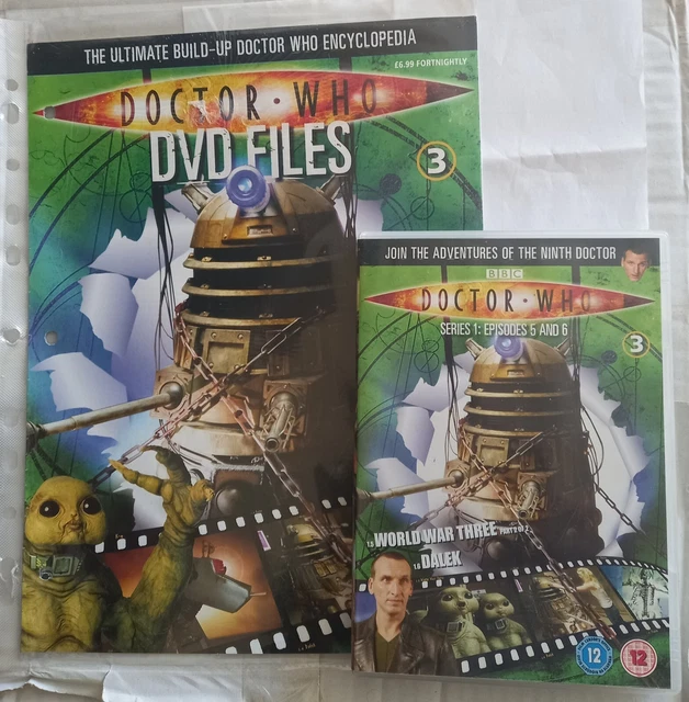 DOCTOR WHO DVD Files #3 Series 1 Episodes 5 & 6 (DVD & Magazine) £6.91 ...