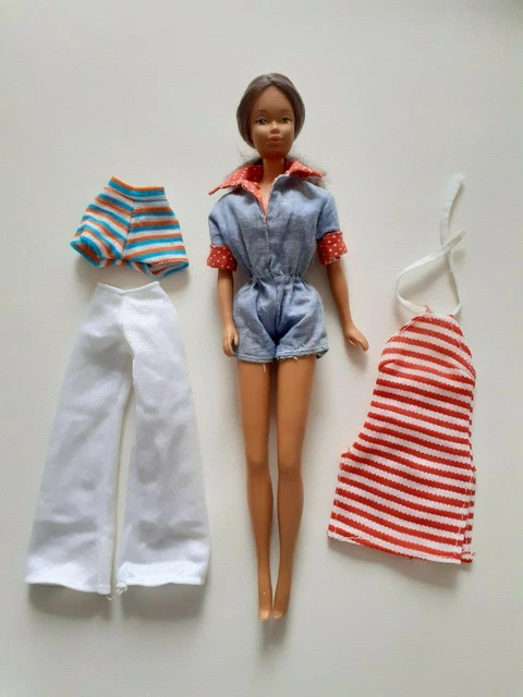 VINTAGE SUPER LINNA doll brown hair Yellowstone Kelley Barbie clone ...