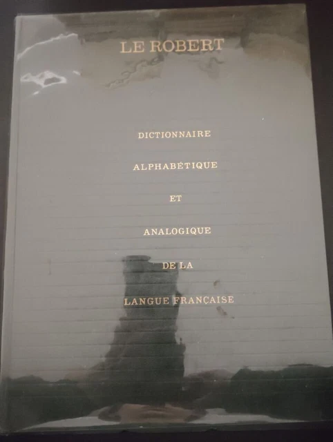 LE ROBERT - Dictionnaire Alphabétique et Analogique de la langue ...
