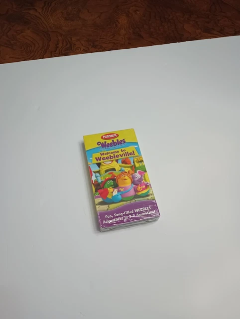 PLAYSKOOL WEEBLES VHS Tape 2005 Welcome to Weebleville 3D Animation ...