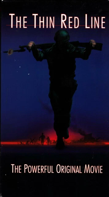 THE THINK RED Line [VHS 1964] Keir Dullea, Jack Warden / World War II ...