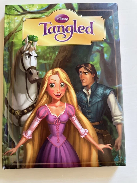 DISNEY PRINCESS TANGLED Rapunzel Story Book $7.00 - PicClick AU