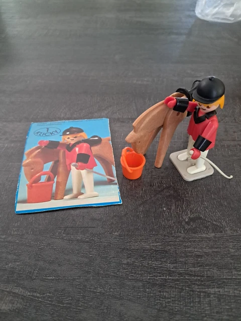 ANCIEN PLAYMOBIL VINTAGE System Klicky Geobra 1974 Le Cavalier EUR 8,00 ...