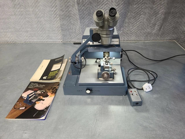 CAMBRIDGE SCIENTIFIQUE HUXLEY Ultra-Microtome Mk2 Type 52281 Labo EUR 1 ...