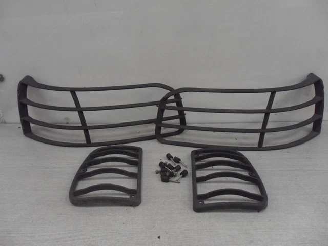LAND ROVER FREELANDER 1 Pre Facelift Front & Rear Light Guards £110.00 ...