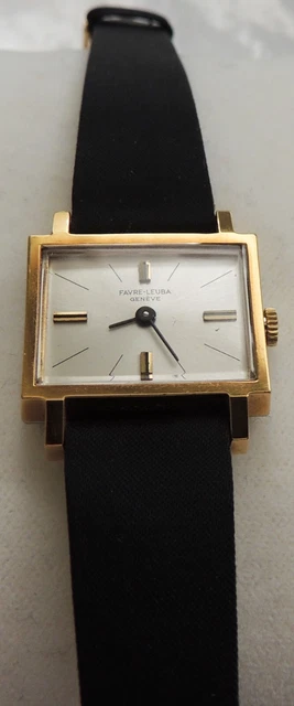 VINTAGE SWISS FAVRE-LEUBA GENEVE Ladies Wrist Watch S/N 56202, Ltd. Ed ...