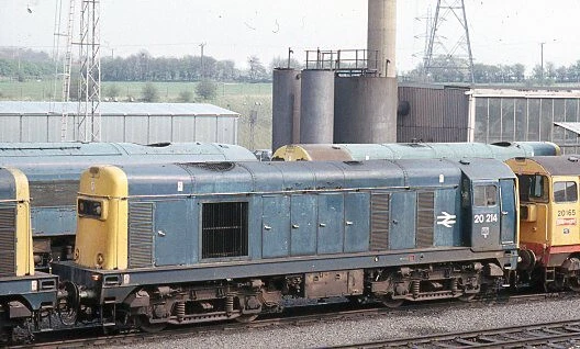 ORIGINAL COLOUR SLIDE of 20182 BR class 20 diesel loco £2.25 - PicClick UK