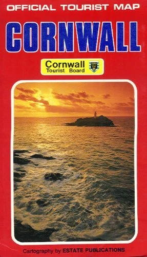 CORNWALL (OFFICIAL TOURIST Map S.) Sheet map, folded Book The Cheap ...