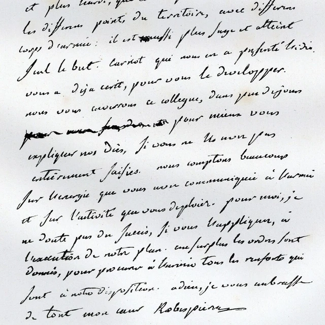 LETTRE DE CHARLES Ferdinand d'Artois - Autographe gravure originale LAS ...