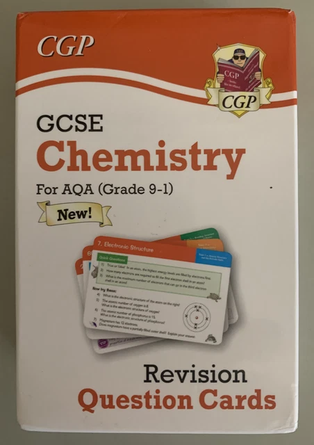 CGP GCSE AQA Chemistry Science Revision Question Cards (Grade 9-1) Exam ...