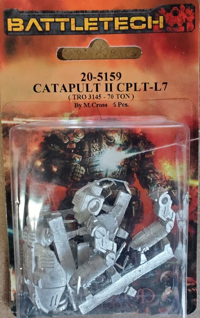 BATTLETECH MINIATURES - Catapult CPLT-L7 - 20-5159 by Iron Wind Metals ...