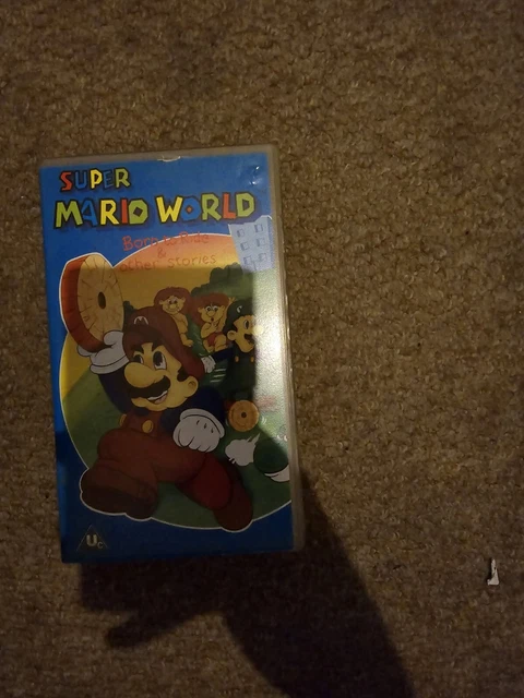 SUPER MARIO WORLD - Vhs Video - Born To Ride & Other Stories - Nintendo ...