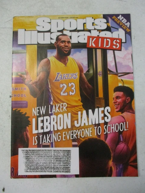 SPORTS ILLUSTRATED KIDS Magazine October 2018 Lebron James La Lakers £ ...
