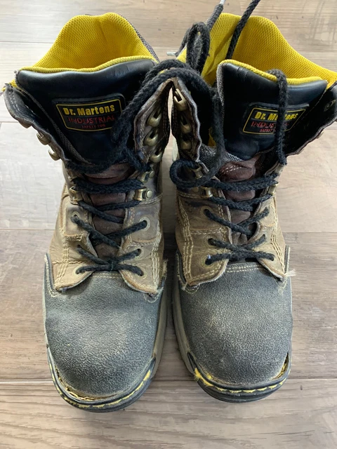 DR. DOC MARTENS Industrial composite Toe Safety Boots ASTM F2413-11 Sz ...