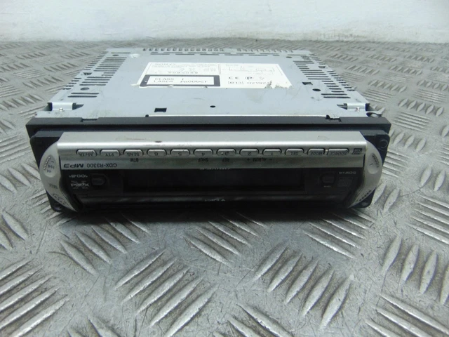 TOYOTA MR2 RADIO Cd Player Stereo Head Unit Cdx-R3300 No Code Mk3 2000 ...