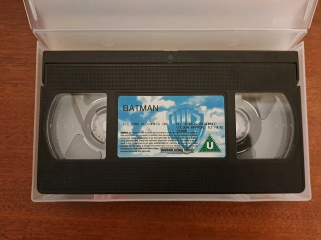 WARNER BROS BATMAN Vhs Video 5 Animated Episodes £3.99 - PicClick UK
