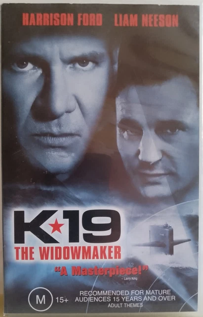 K19 THE WIDOWMAKER VHS Harrison Ford Liam Neeson PAL Video BIG BOX ...
