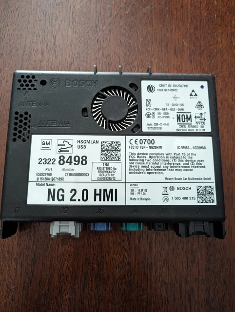 CHEVY CADILLAC GM NG-2.0-HMI Human Machine Interface HMI Module $65.00 ...