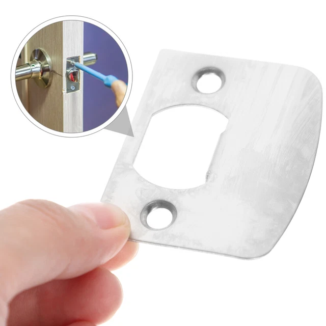 20 PZ PIASTRE porte per porte interne rinforzo garage pannello blocco camme EUR 21,39 - PicClick IT