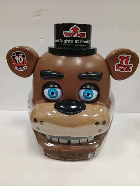 FIVE NIGHTS AT Freddy’s 10th Anniversary Animatronic Freddy Head ...