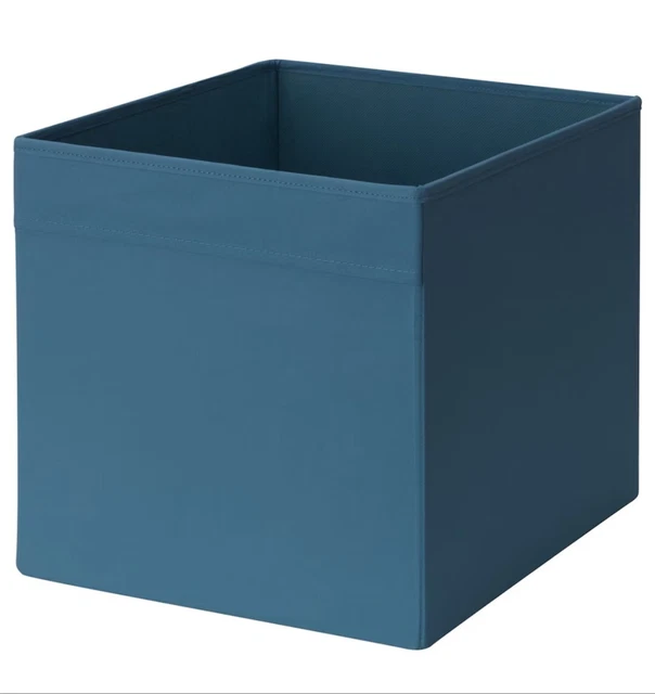 IKEA DRONA STORAGE Box for Kallax Shelving Unit Organizer, Dark Blue ...
