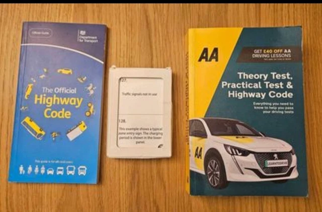 DRIVING THEORY TEST Set+128 Question Flashcards £10.00 - PicClick UK