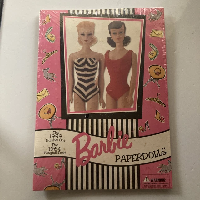 BARBIE PAPERDOLLS, THE 1959 Number One and The 1964 Ponytail Swirl -New ...