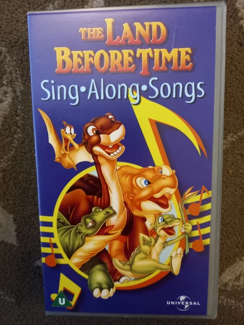 THE LAND BEFORE Time: More Sing-Along Songs (VHS, 1999) $17.61 ...