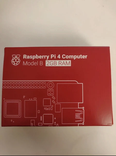 RASPBERRY PI 4 Model B 2GB RAM Computer - Brand New In Box $80.00 ...