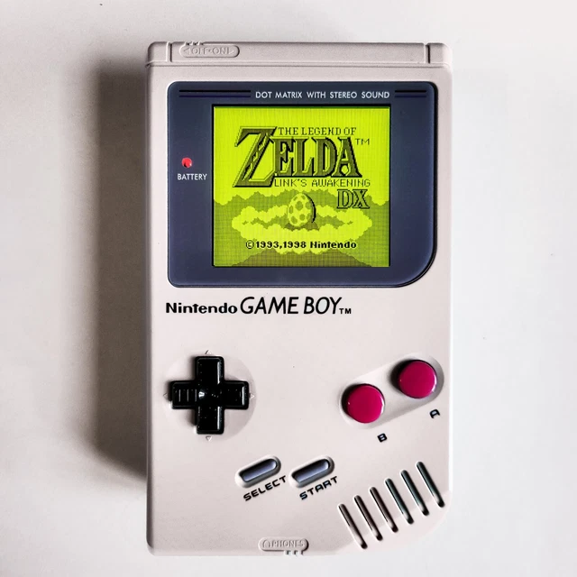 NINTENDO GAMEBOY IPS retroilluminato NUOVO originale con scatola ...