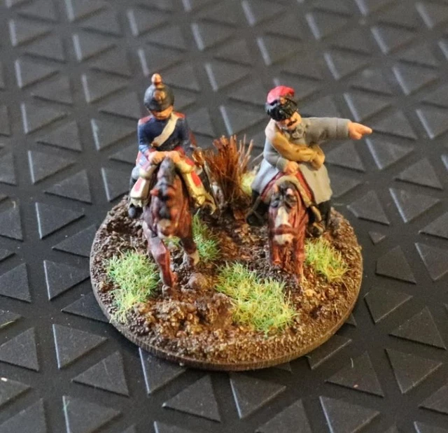 PAINTED 25MM FRANCO Prussian War / Napoleonic Command Figures £9.74 ...