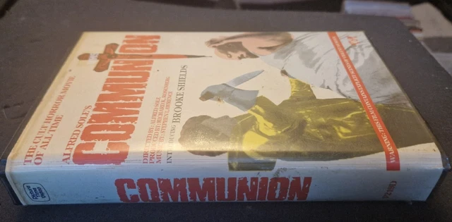 COMMUNION, 1981 UK Pre-Cert VHS Video Original Big Box Ex Rental Horror ...