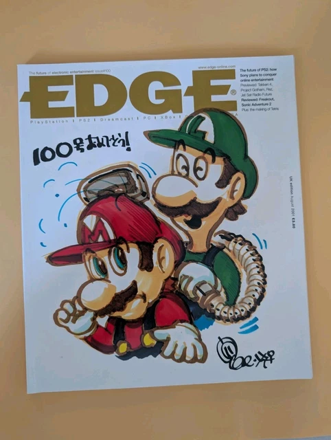 EDGE MAGAZINE - Issue 100 - 2001 - UK Edition - Shigeru Miyamoto Front ...