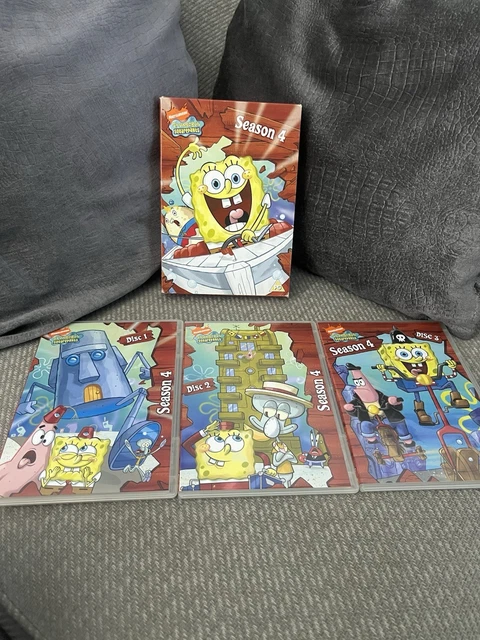 SPONGEBOB SQUAREPANTS - Series 4 - Complete (DVD, 2008) £16.22 ...