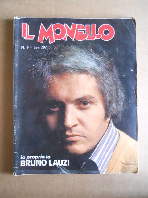 MONELLO N 9 1975 Dori Ghezzi - Manca inserto Bruno Lauzi [G548] EUR 6 ...