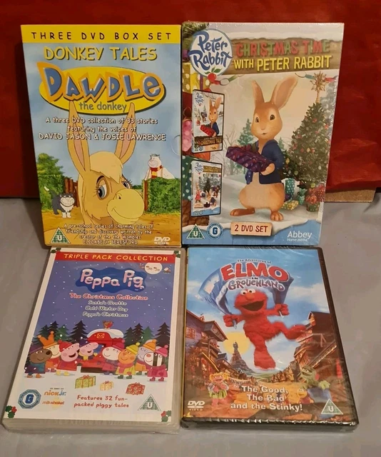 4 X DVD Bundle 3 Sealed,Dawdle The Donkey, Not Sealed. £8.98 - PicClick UK