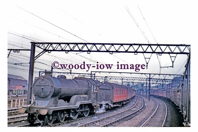 GW0292 - BRITISH Railways Engine 62661 @ Sheffield Victoria 1959 -print ...