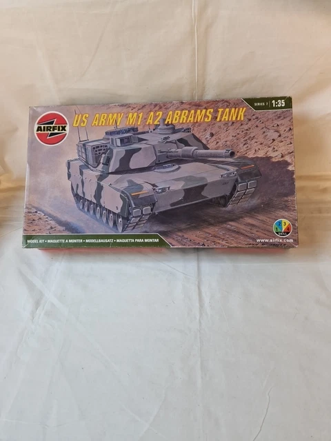 AIRFIX US ARMY M1 A2 ABRAMS TANK 1:35 scale £17.00 - PicClick UK